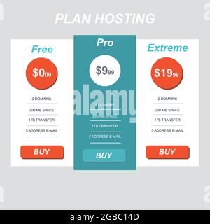 Minimal pricing comparison list with check mark ui design in smartphone shape Stock Vector Image ...