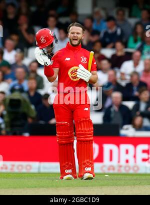 Ben Duckett of Welsh Fire Men during The Hundred between Oval ...
