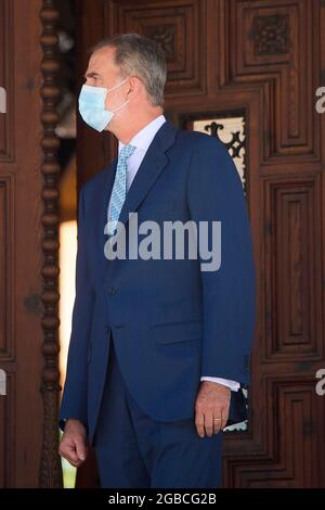 August 5, 2021, Palma, Balearic Islands, Spain: King Felipe VI of Spain ...