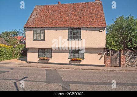 LITTLEBURY Village Cottage Essex Stock Photo - Alamy