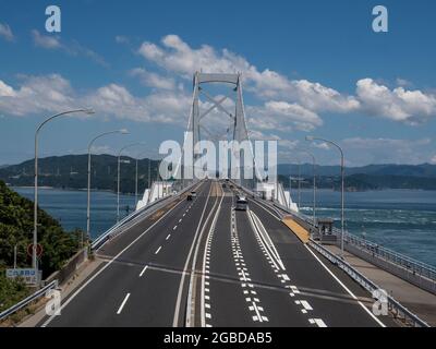 Naruto Whirlpools and Onaruto Bridge Stock Photo - Alamy