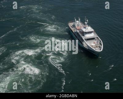 The Naruto whirlpools (Naruto no Uzushio) - tidal whirlpools in the ...