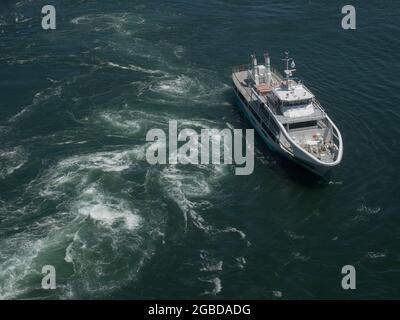 The Naruto whirlpools (Naruto no Uzushio) - tidal whirlpools in the ...