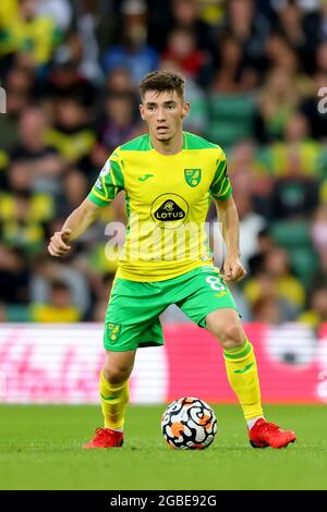 Billy Gilmour of Norwich City - Norwich City v Gillingham, Pre-Season ...