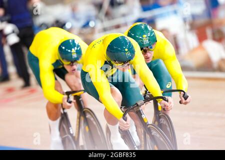 Matthew Richardson (AUS), Nathan Hart (AUS), Matthew Glaetzer (AUS ...