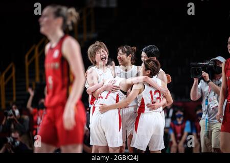 Saitama, Japan. 4th Aug, 2021. China's Feng Shanshan competes during ...