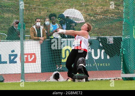 TAVERNIER Alexandra Finale Marteau Womens during the 2021 Athletics ...