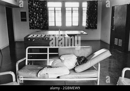 Austin, Texas: Juvenile delinquent detention facility. Simulation of ...