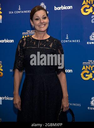 Ruthie Henshall attends the Anything Goes Red Carpet Press Night at The ...