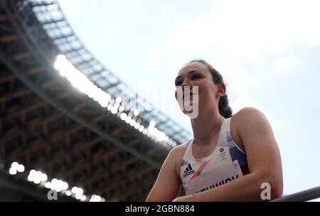 Great Britain's Emily Borthwick during the Women's High Jump ...