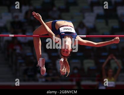 Ana Simic (Croatia). High Jump Women, Qualification. IAAF Athletics ...
