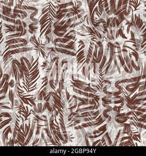 Seamless two tone hand drawn brushed effect pattern swatch Stock Photo ...
