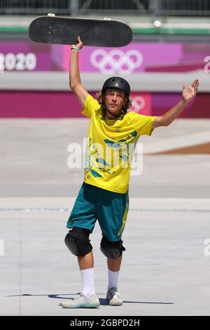 Keegan PALMER (AUS), AUGUST 5th, 2021 - Skateboarding : Men's Park ...