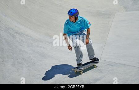 August 5, 2021: Vincent Matheron during men's park skateboard at the ...