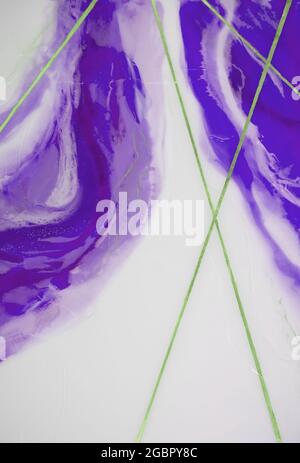 Abstract creative marble pattern texture. Traditional art of Ebru ...