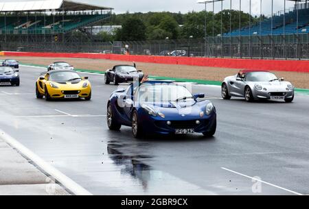 A track parade passing down the Hamilton Straight, celebrating the 25th ...