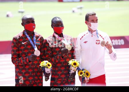 Ferguson Cheruiyot ROTICH (KEN) 2nd Silver Medal during the Olympic ...