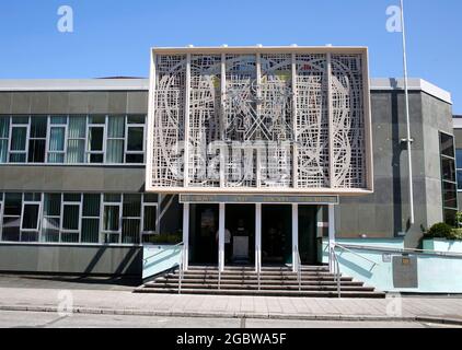 The Crown and County Courts on Armada Way in Plymouth, Devon, UK Stock ...