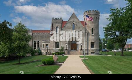 Front of the historic Brumback Library at 215 W Main Street in Van Wert ...
