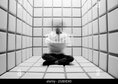 Padded room at psychiatric hospital Stock Photo - Alamy