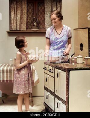 1920s WOMEN IN KITCHEN COOKING Stock Photo - Alamy