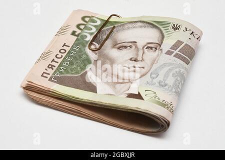 Ukraine. 04th Aug, 2021. In this photo illustration, American100 dollar ...