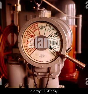 Engine Order Telegraph, communication device from bridge to engine room ...