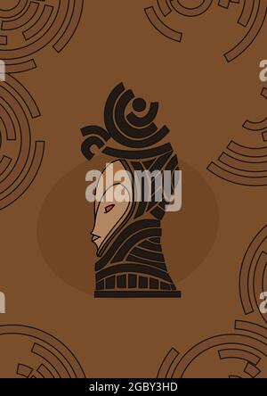 afro card game character Stock Photo - Alamy