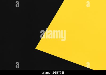 Black and yellow paper stacked on top of art background for design in ...