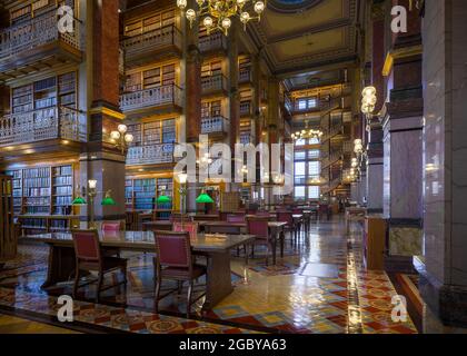 Law library. Iowa State Capitol, Des Moines Stock Photo - Alamy