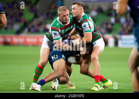 South Sydney Rabbitohs player George Burgess during a training session ...