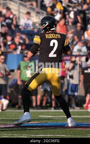 August 5th, 2021: #2 Mason Rudolph during the Pittsburgh Steelers vs ...