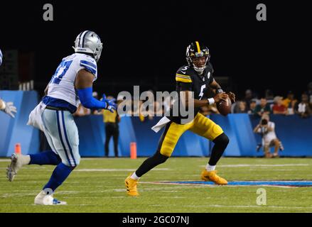 August 5th, 2021: #5 Joshua Dobbs during the Pittsburgh Steelers vs ...