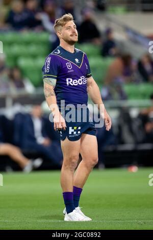 Cameron Munster of the Storm during the NRL Round 13 match between the ...
