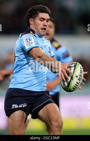 SYDNEY, AUSTRALIA - MAY 14: Ben Donaldson of the Waratahs kicks during ...
