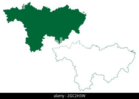 City Map Aligarh India Asia vector illustration Stock Vector Image ...