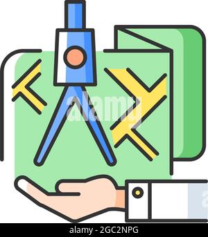 Land owning linear icon Stock Vector Image & Art - Alamy