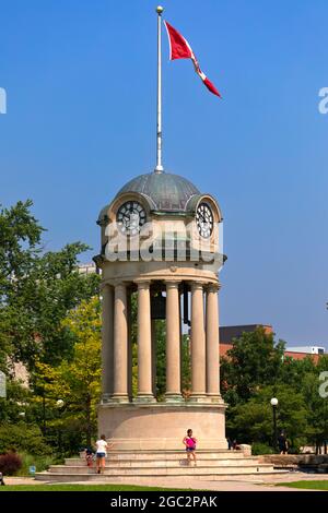 Clock tower Kitchener ON Canada Stock Photo - Alamy