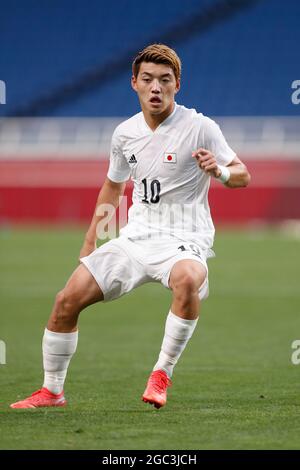 Saitama, Japan. 6th Aug, 2021. Takefusa Kubo (JPN) Football/Soccer : Men's 3rd Place Match match ...