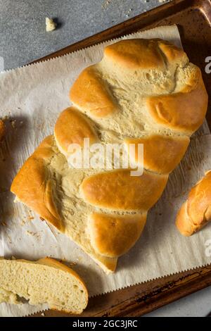 Homemade Swiss Zopf Bread Ready to Eat Stock Photo - Alamy