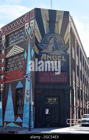 Angel City Brewery. The Arts District. Downtown Los Angeles, California ...