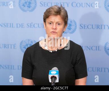 Ambassador of United Kingdom Barbara Woodward speaks at SC meeting on ...