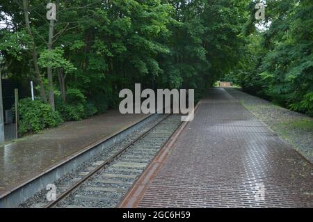 Memorial, Platform 17, Railway Station, Grunewald, Berlin, Germany ...