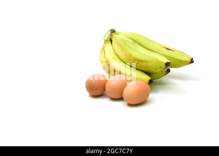 Banana tropical fruit selected from background Stock Photo - Alamy