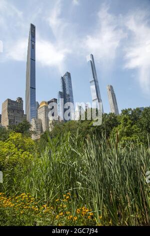 Billionaire's Row in Midtown Manhattan New York tallest residential ...
