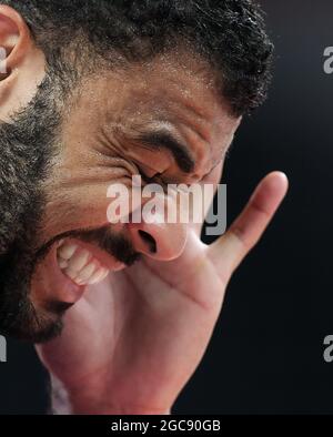 AUG 7, 2021 - Tokyo, Japan: Earvin NGAPETH #9 of Team France in the ...