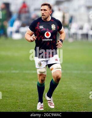 Jack Conan of the British & Irish Lions, center, celebrates with ...