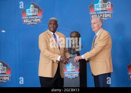 August 7th, 2021: Steve Sabol during the Pro Football Hall of Fame ...