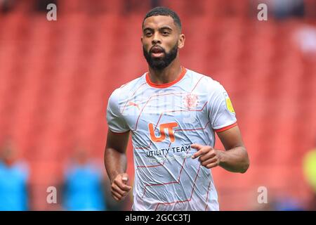CJ Hamilton #22 of Blackpool during the game Stock Photo - Alamy