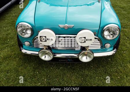 Mini Cooper. Burnley Classic Car Show 2023 Stock Photo - Alamy